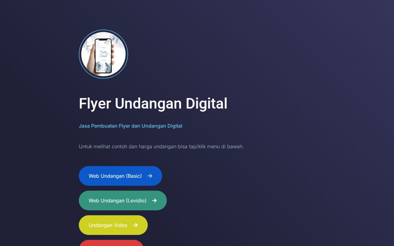 Flyer Undangan Digital